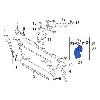 Toyota 86 Coolant Overflow Tanks — CARiD.com