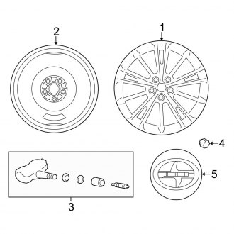 2020 Toyota 86 OEM Wheels - Original Steel & Alloy Wheels | CARiD