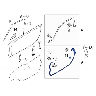 Toyota 86 Door Seals & Weatherstripping – CARiD.com