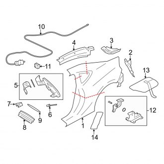2019 Toyota 86 OEM Quarter Panels & Parts | CARiD