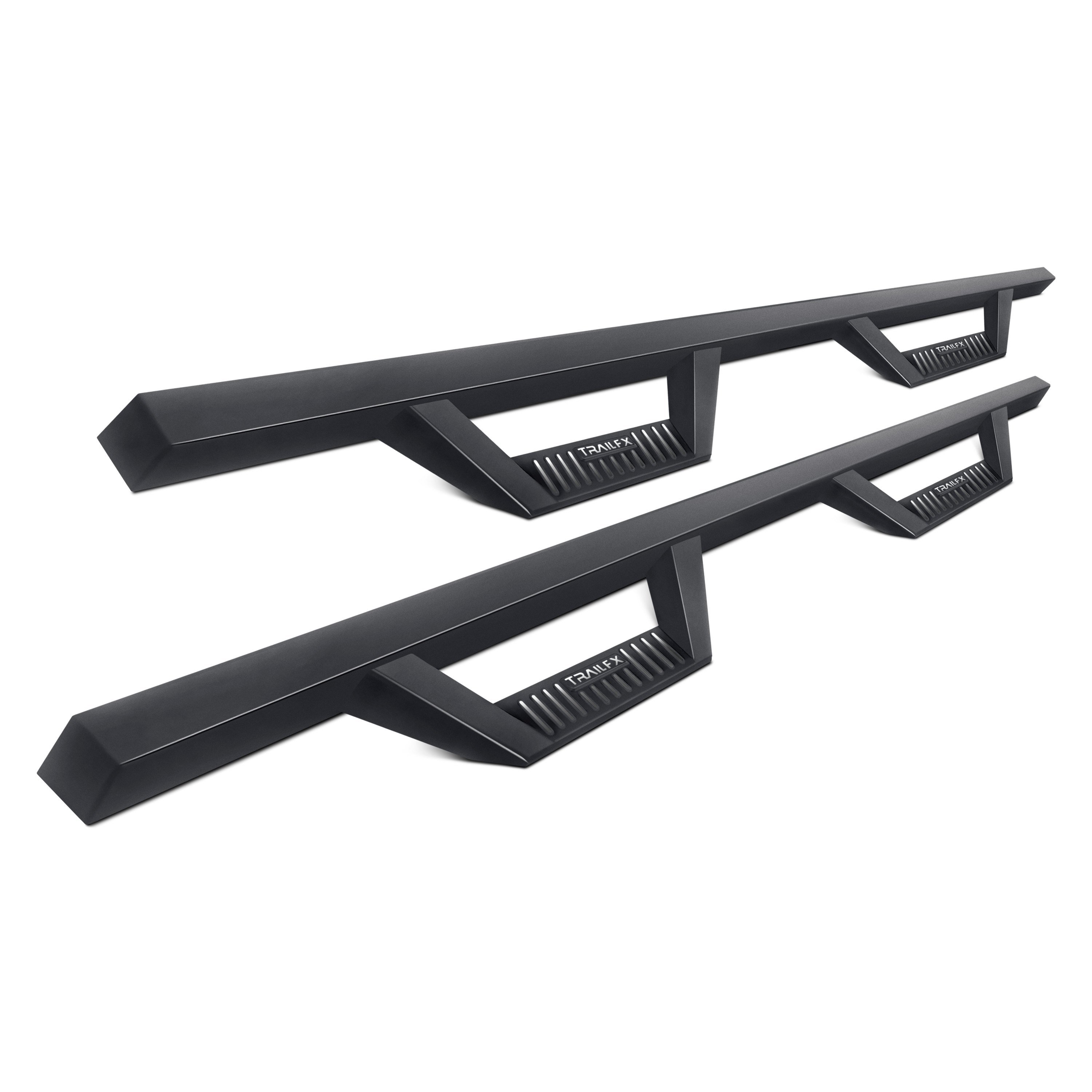 TrailFX® - Chevy Silverado 1500 2014 3.5" Drop Down Cab Length Black ...