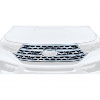 Ford Explorer Custom Grilles - Billet, Mesh, CNC, LED, Chrome, Black