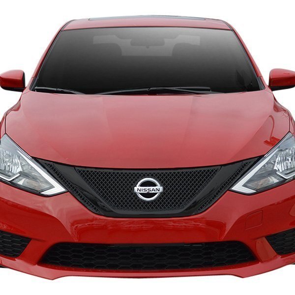 2019 Nissan Sentra Custom Grilles - Billet, Mesh, LED, Chrome, Black