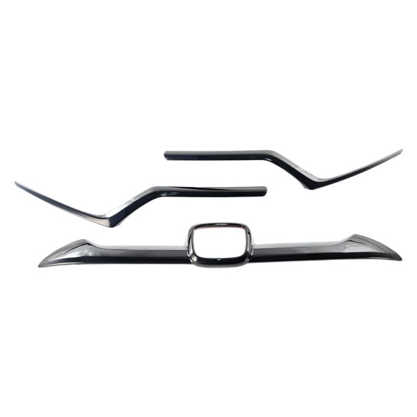 Trim Illusion® ABS6592BLK - 3-Pc Gloss Black Main Grille