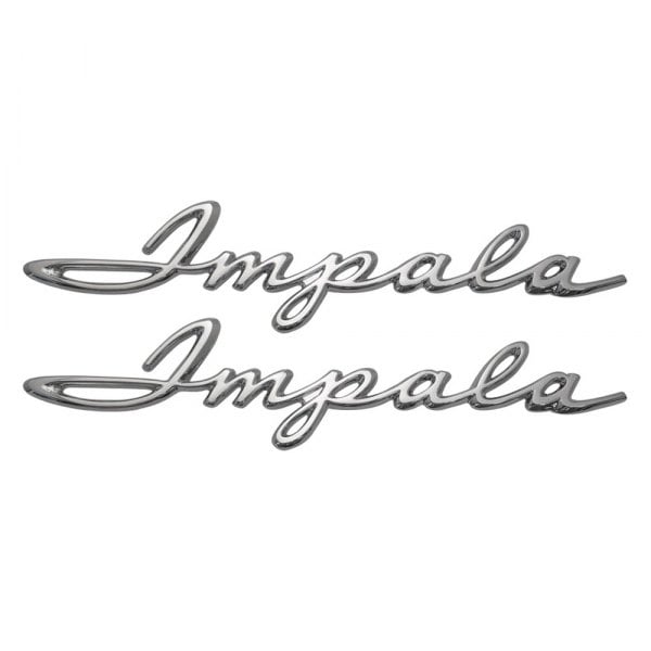 Trim Parts® 2171 - "Impala" Script Rear Quarter Emblems