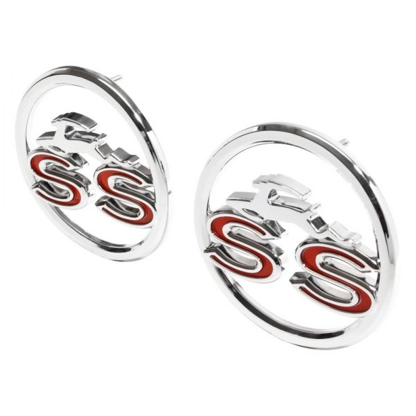 Trim Parts® 2252 - "SS" Rear Quarter Emblems