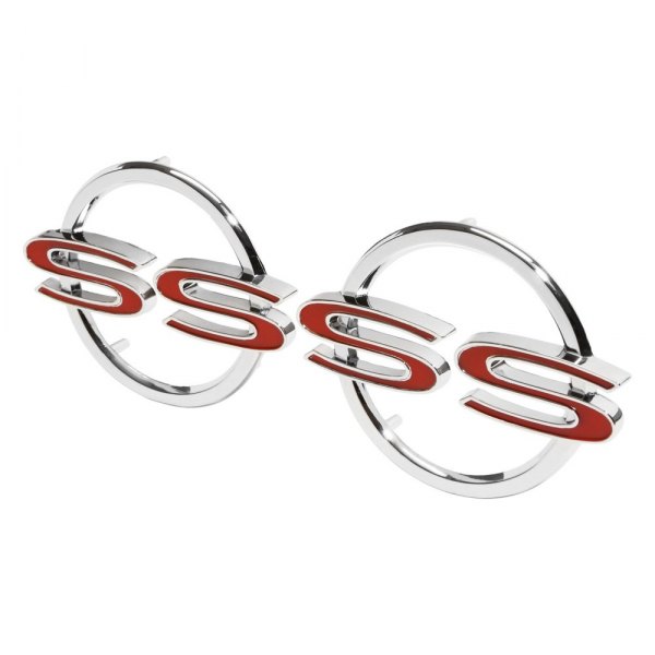 Trim Parts® 2360 - "SS" Rear Quarter Panel Emblems