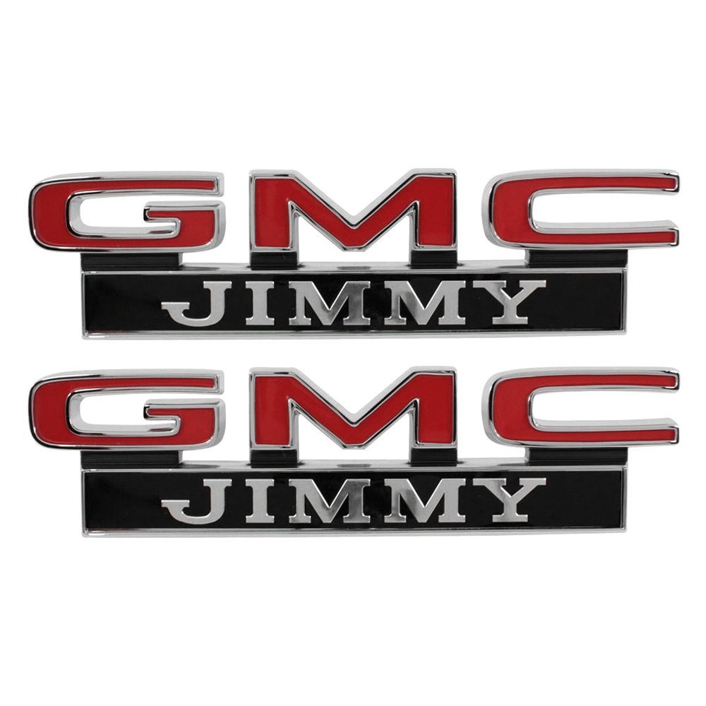 Trim Parts® 9835 - "GMC Jimmy" Front Fender Emblems