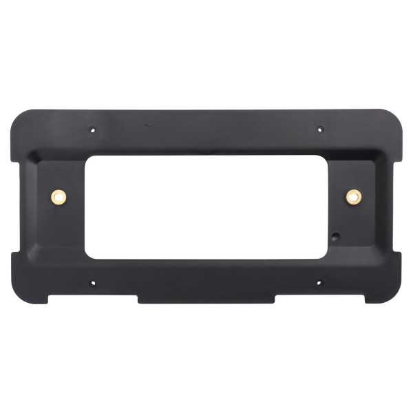 TRQ® BDA77301 - Black Rear License Plate Bracket