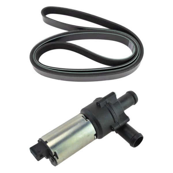 TRQ® BNDL-119708 - Electric Engine Water Pump and Serpentine Belt Kit
