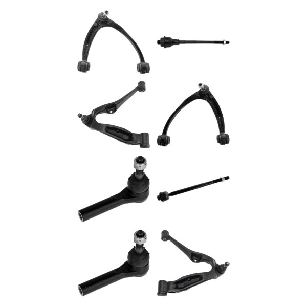 TRQ® BNDL-188469 - Front Lower and Upper Control Arm with Ball Joint ...