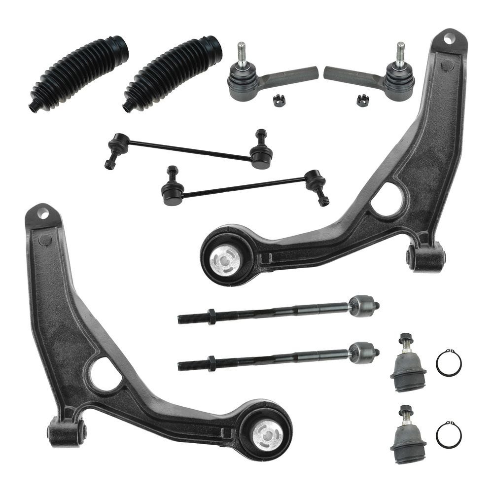 TRQ® PSA50222 - Front Control Arm and Suspension Kit