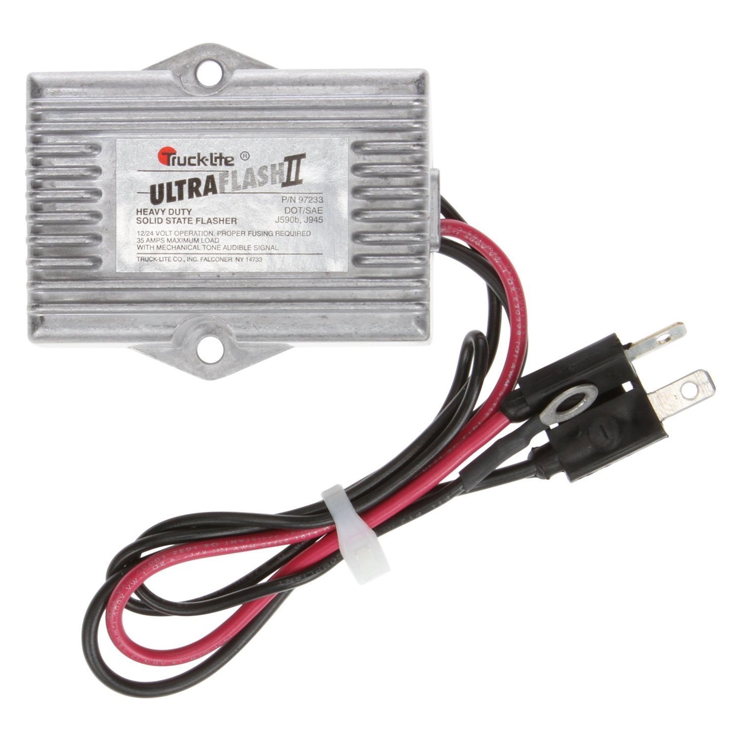 Truck-Lite® 97233 - Heavy-Duty Solid-State Aluminum Flasher Module