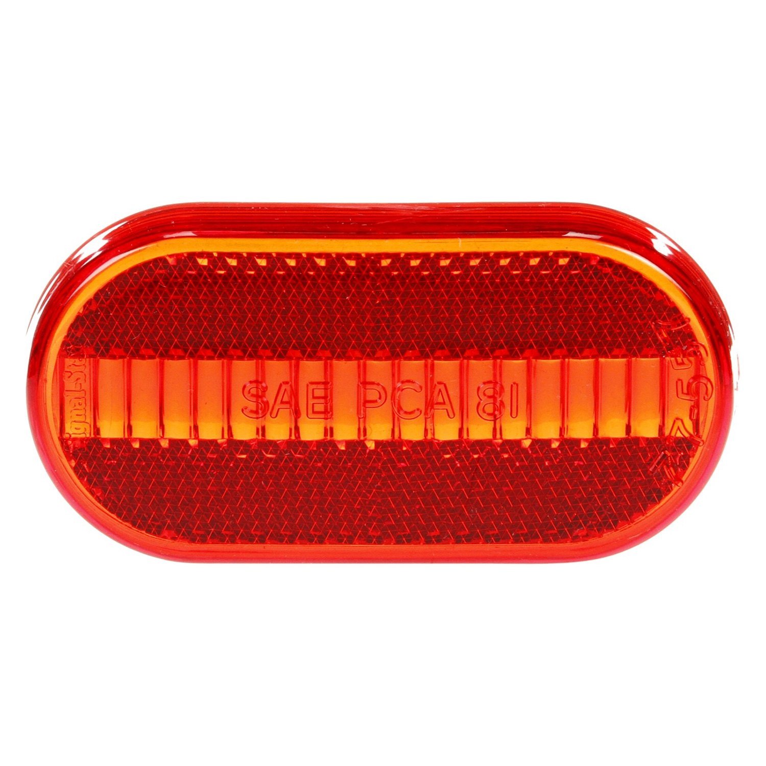 Truck-Lite® 8933 - Signal-Stat Series 2"x4" Snap-Fit Red Oval Snap-Fit ...