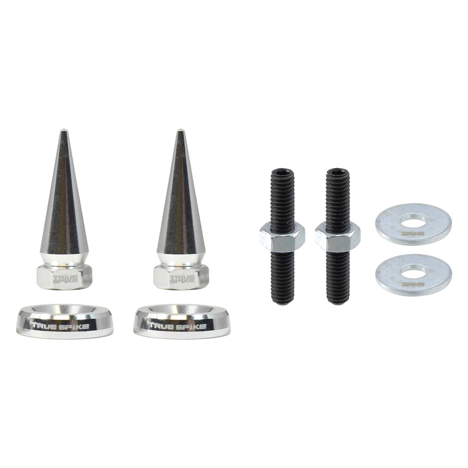 True Spike® - Spike Style License Plate Frame Complete Kit