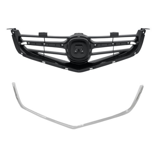 TruParts® BNDL-245284 - 2-Piece (Grille, Lower Grille Molding ...