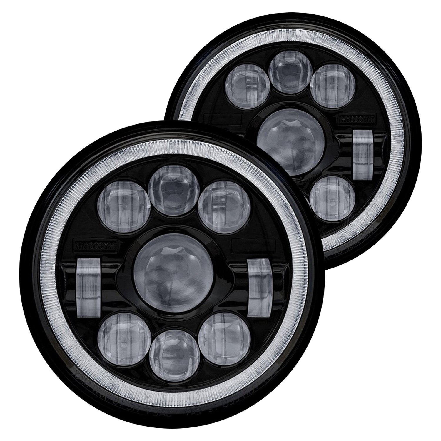 Trux® - Round Custom Sealed Beam Headlights