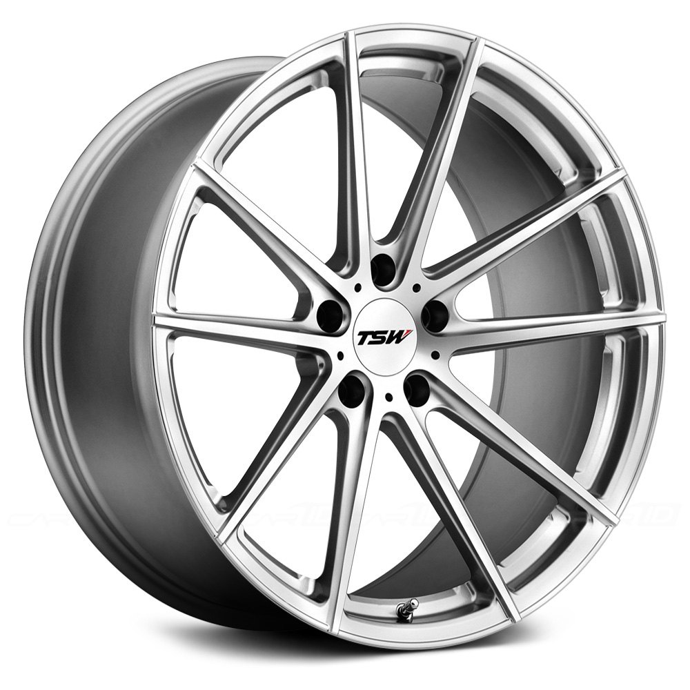 TSW® BATHURST Wheels - Silver with Mirror Cut Face Rims