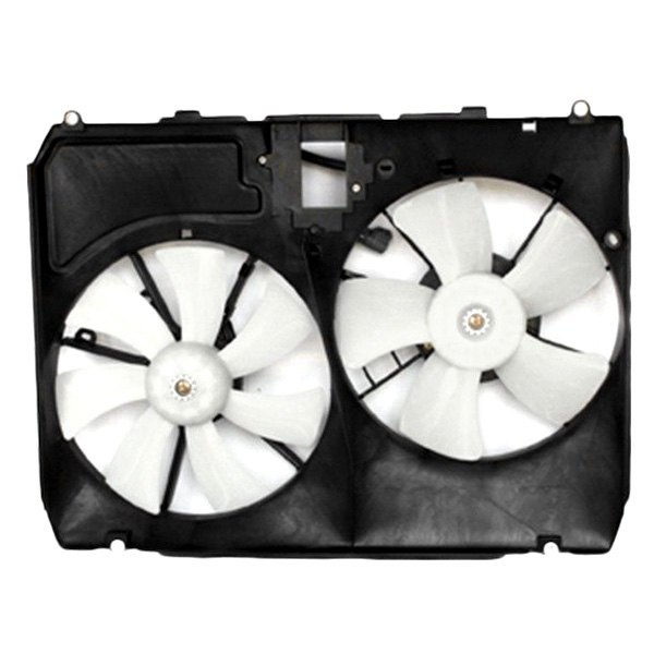 TYC® 621110 - Dual Radiator and Condenser Fan Assembly