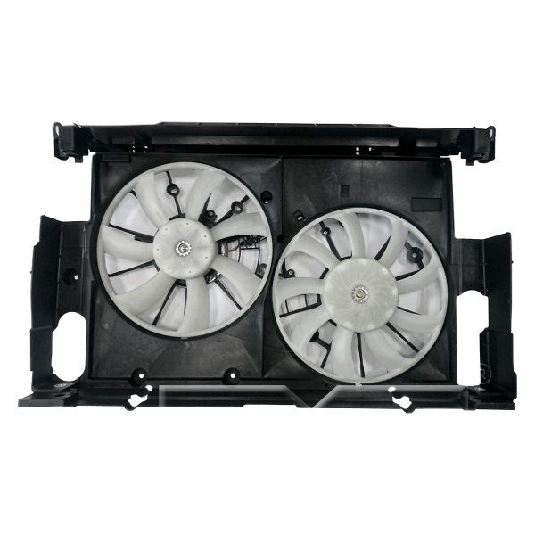 TYC® 624490 - Dual Radiator and Condenser Fan Assembly