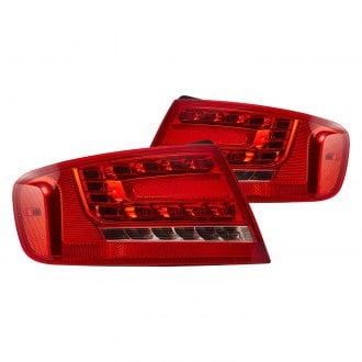 LED Tail Lights - Custom, Bolt On, Black, Chrome, Smoke | CARiD