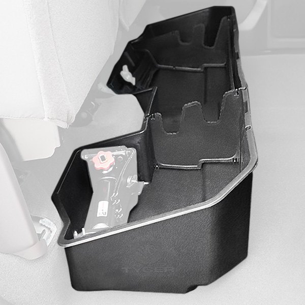 Tyger® TG-CB5C2278 - Underseat Black Cargo Storage Box
