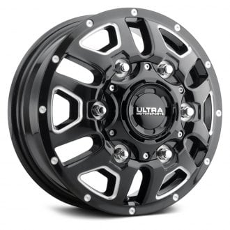 Dually Wheels | HD Truck, Custom, Black, Chrome — CARiD.com