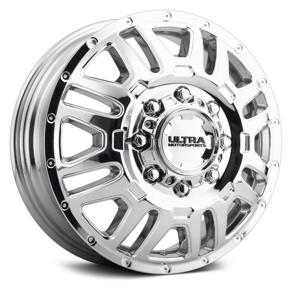ULTRA® 003C HUNTER TRUCK DUALLY Wheels - Chrome Rims
