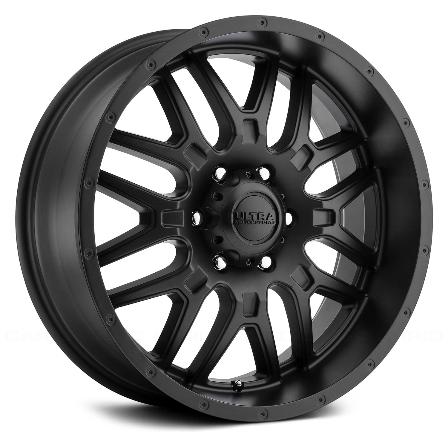ULTRA® 203SB HUNTER Wheels - Satin Black with Clear Coat Rims