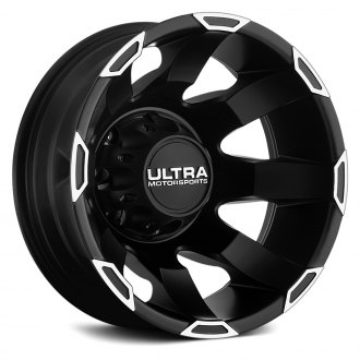 16 Inch Dually Wheels | HD Truck, Custom, Black, Chrome — CARiD.com