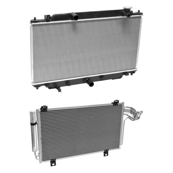 Universal Air Conditioner® BNDL-476268 - Radiator and Condenser Kit