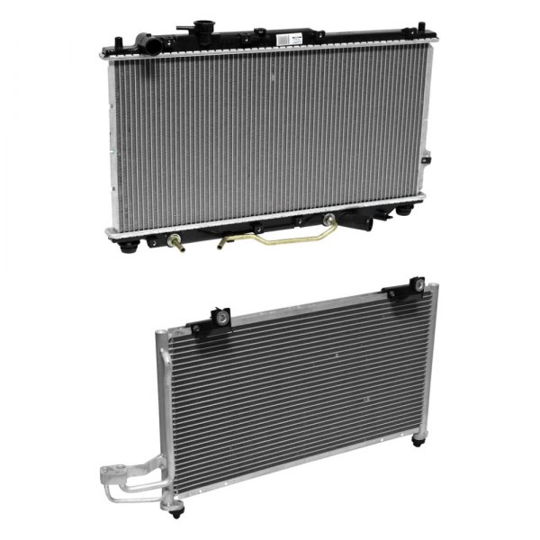 Universal Air Conditioner® BNDL-476719 - Radiator and Condenser Kit