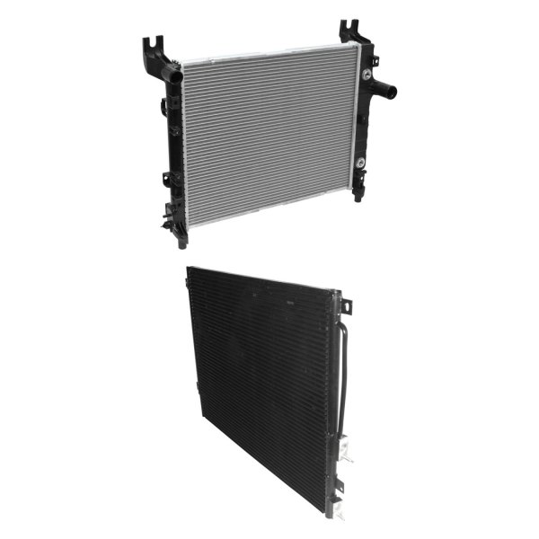 Universal Air Conditioner® BNDL-476956 - Radiator and Condenser Kit