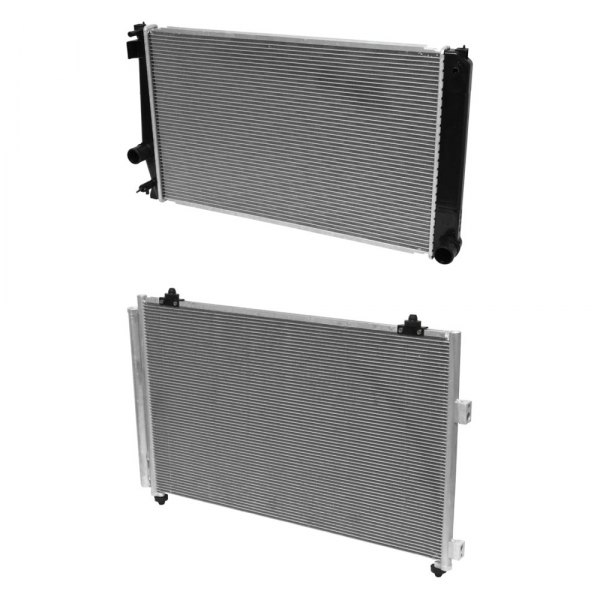 Universal Air Conditioner® BNDL-476960 - Radiator and Condenser Kit