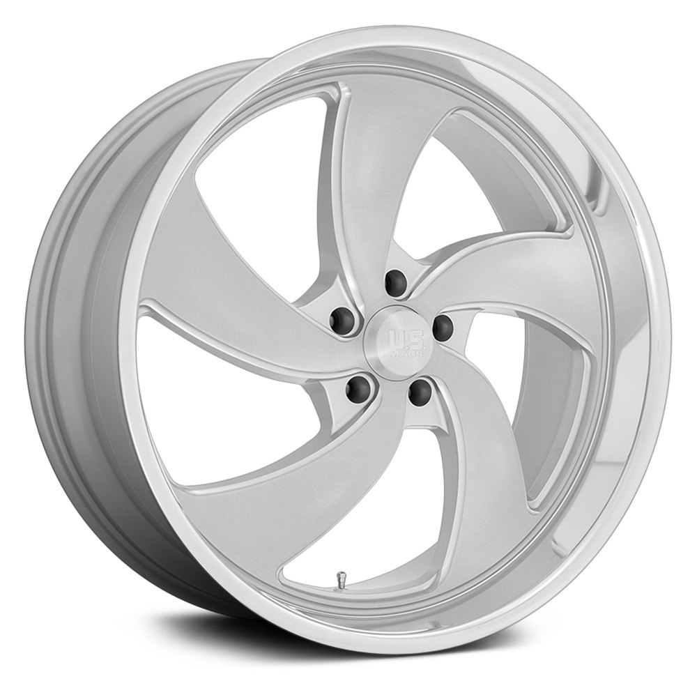 U.S. MAGS® U134 DESPERADO 5 Wheels - Silver with Brushed Face and ...