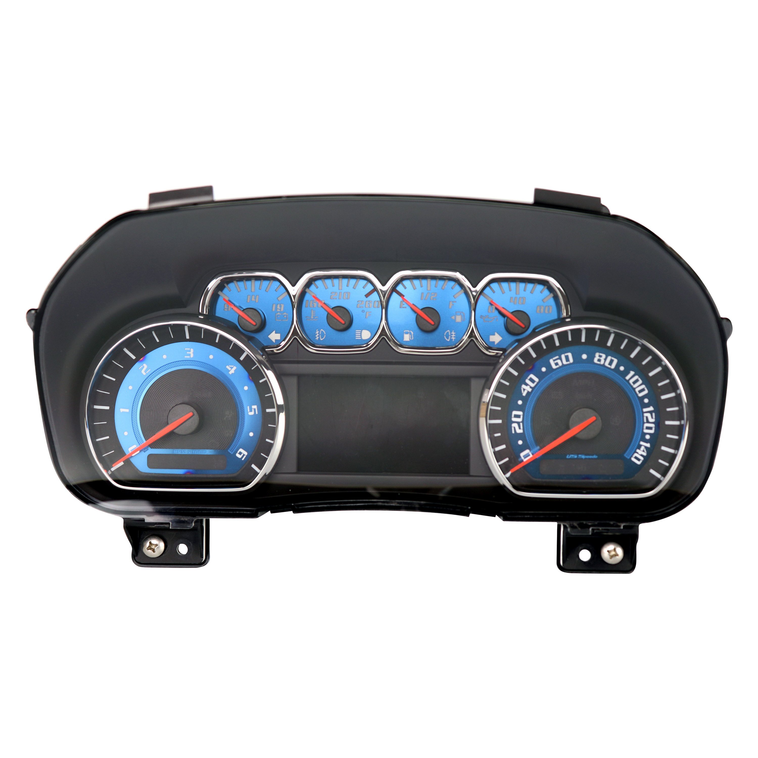 US Speedo® AQGM31 - Aqua Edition Gauge Face Kit, 140 MPH