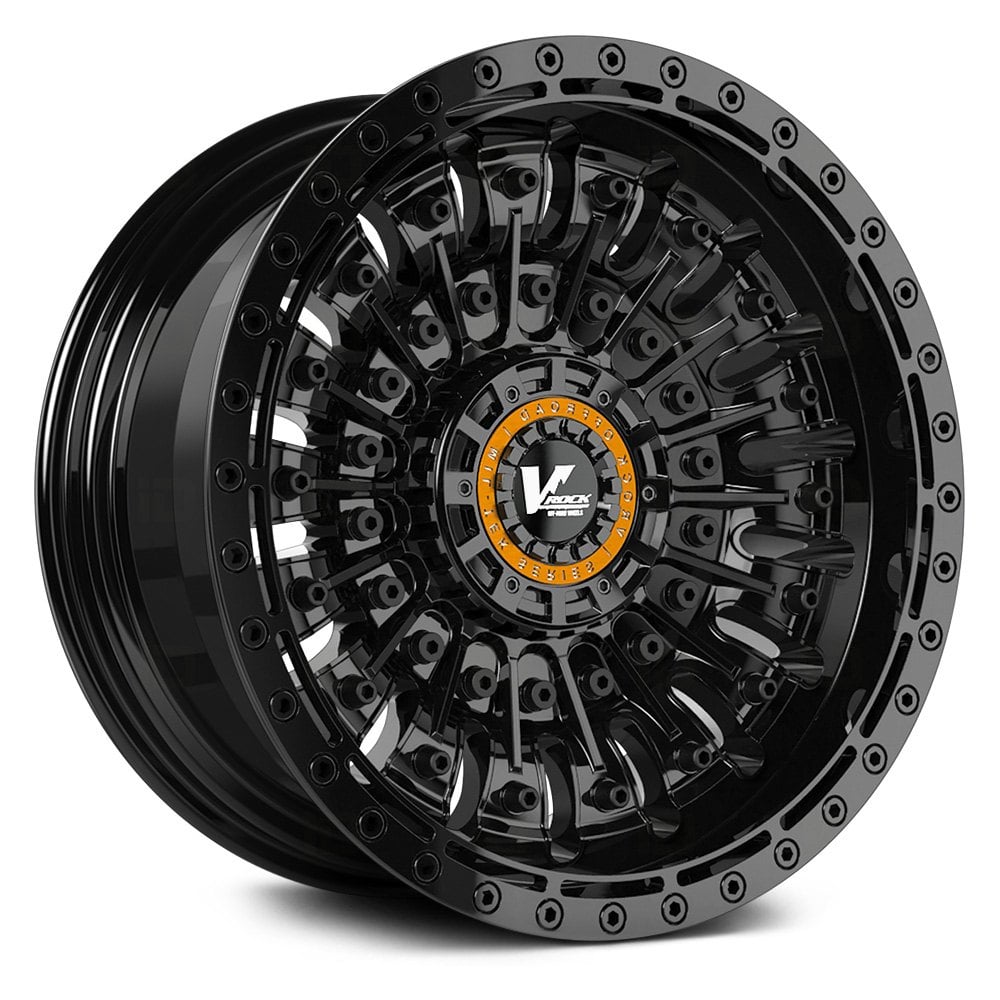 V-ROCK® VR20 URAL Wheels - Satin Black Rims
