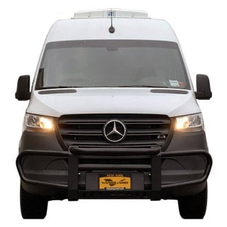 Mercedes Sprinter Bumper Guards - Front, Rear, Black, Polished | CARiD