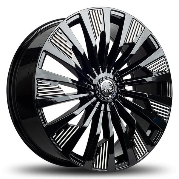 VCT® ALPHA Wheels - Black with Machined Face Rims