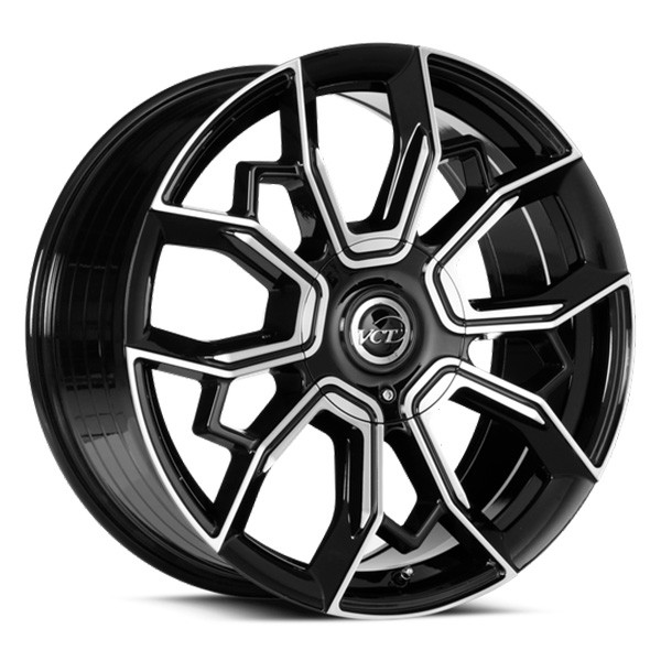 VCT® HURRICANE Wheels - Black with Machined Face Rims