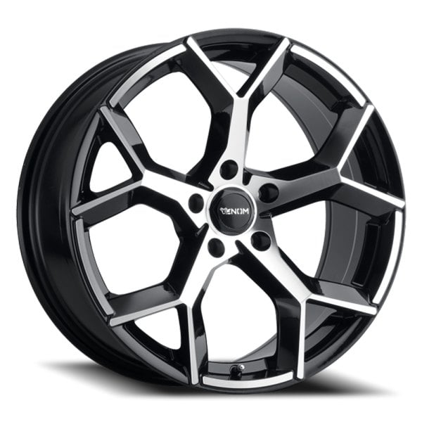 VENOM WHEELS® 37 Wheels - Gloss Black with Machined Face Rims