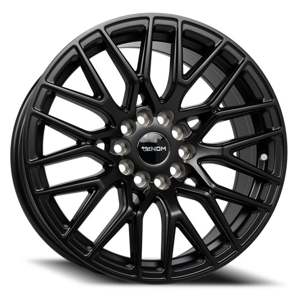 VENOM WHEELS® 40 Wheels - Satin Black Rims - VEN401785114120+35B-B-114.3