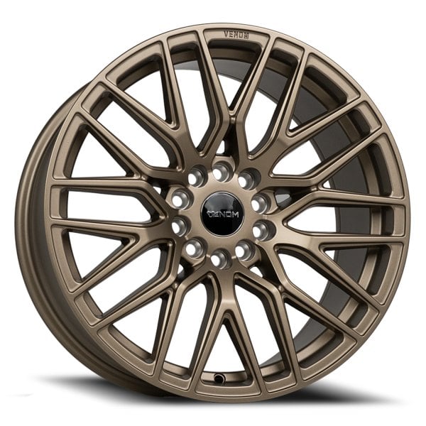 VENOM WHEELS® 40 Wheels - Satin Bronze Rims