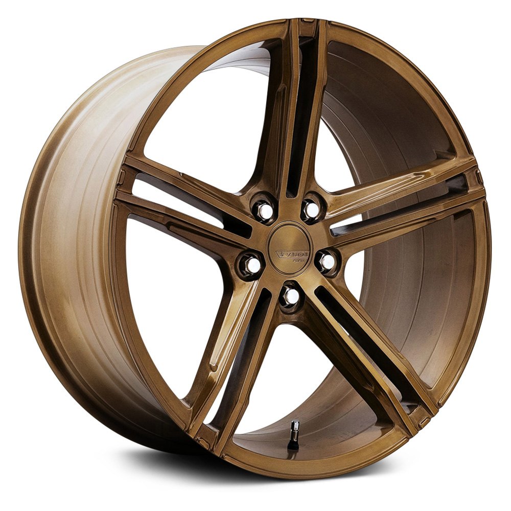 VERDE® VFF03 Wheels - Gloss Bronze with Brushed Face Rims