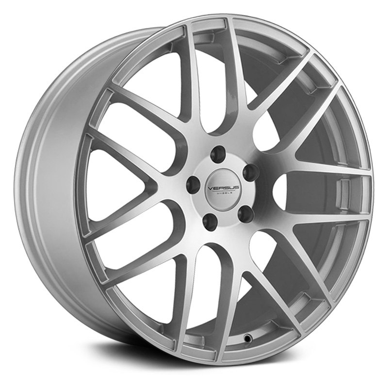 VERSUS® VS301 Wheels - Silver with Machined Face Rims