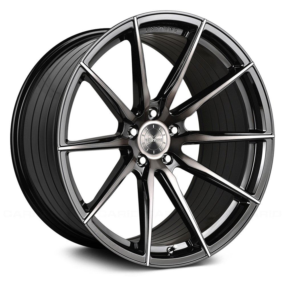 VERTINI® RFS1.1 Wheels - Gloss Black with Tinted Face Rims