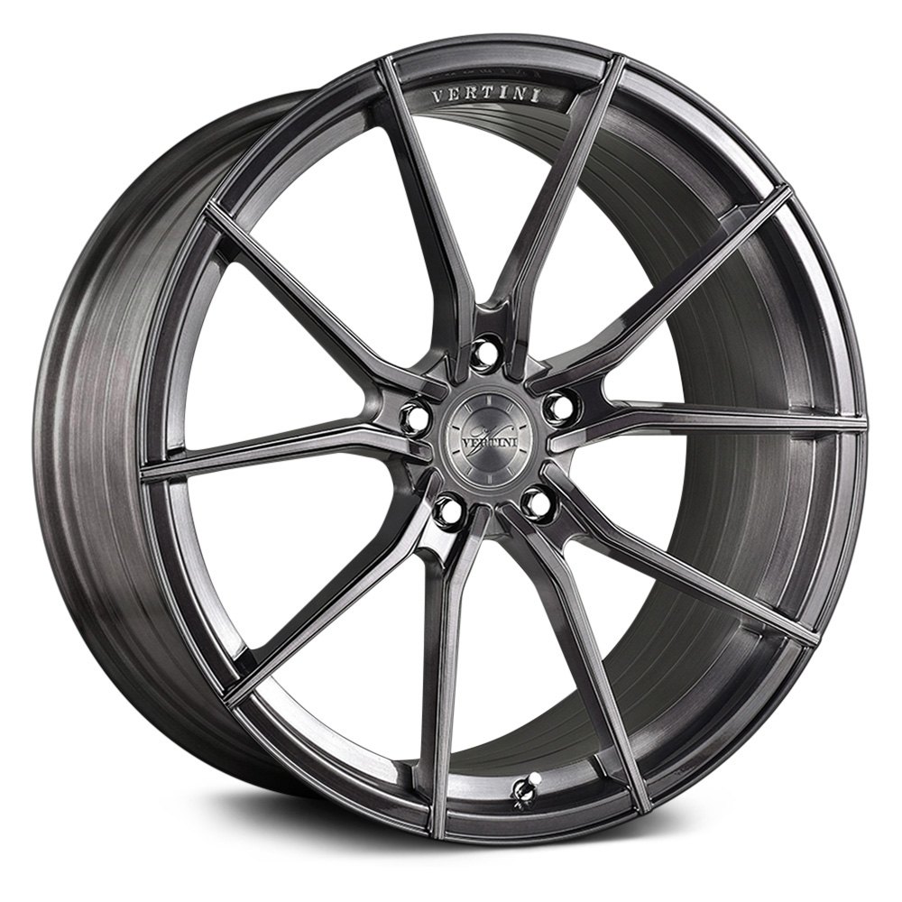 VERTINI® RFS1.2 Wheels - Brushed Titanium Rims
