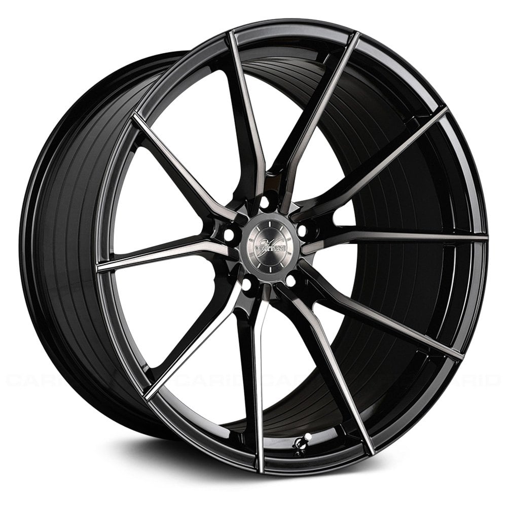 VERTINI® RFS1.2 Wheels - Gloss Black with Tinted Face Rims