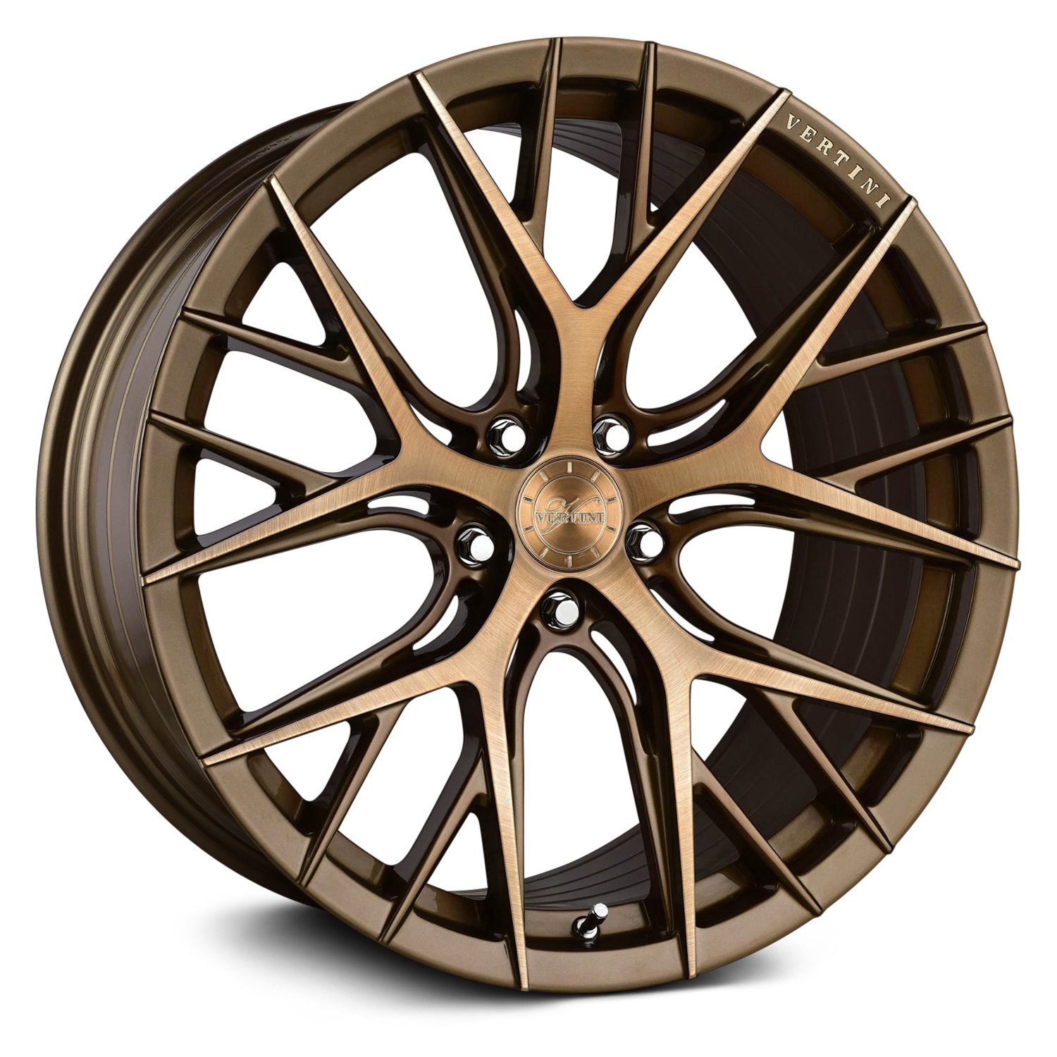 VERTINI® RFS2.1 Wheels - Brushed Dual Bronze Rims
