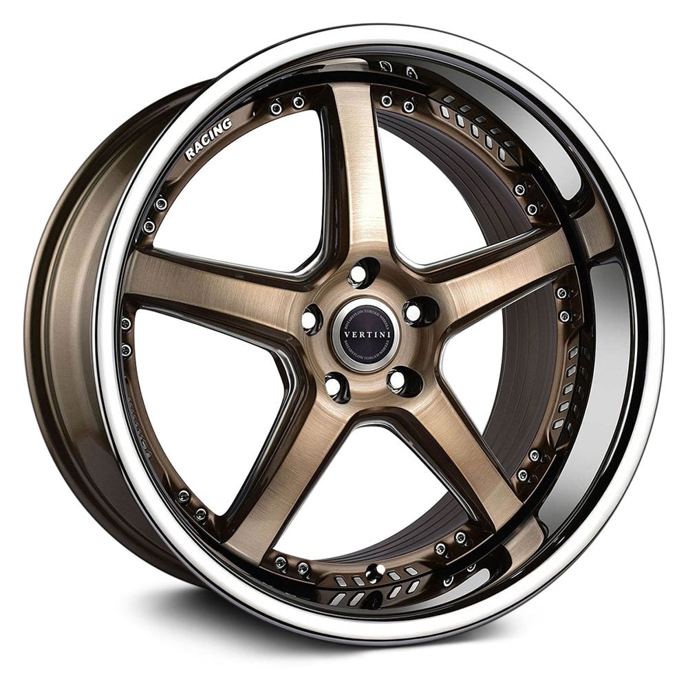 VERTINI® RFS2.2 Wheels - Brushed Dual Bronze Rims